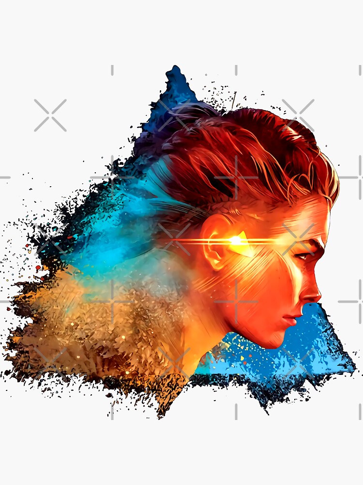 "Aloy Profile" Sticker by reginamutiara | Redbubble