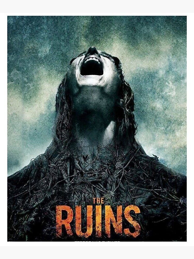"The Ruins Horror Movie " Poster for Sale by marischr57 | Redbubble