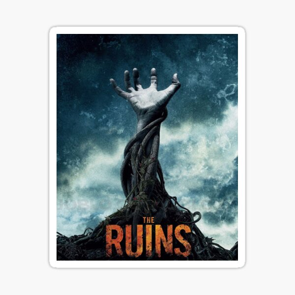 "The Ruins Movie " Sticker by marischr57 | Redbubble