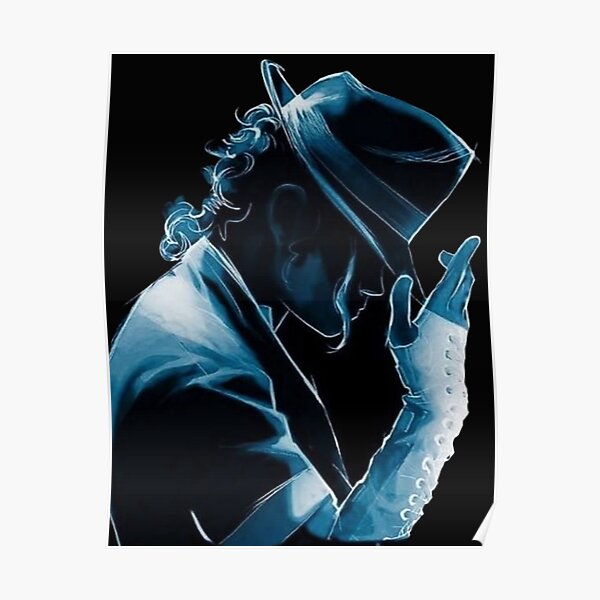 "Michael Jackson" Poster for Sale by Magossa | Redbubble