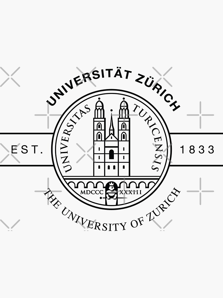 "The University of Zurich (UZH)" Sticker by urbantale | Redbubble