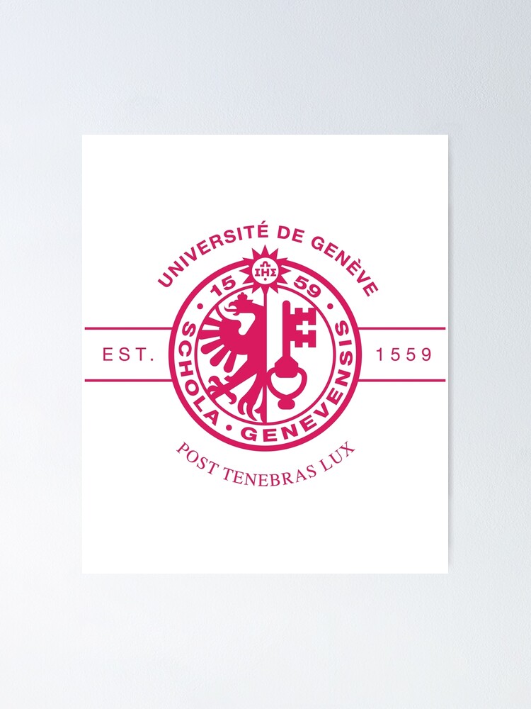 "The University of Geneva" Poster for Sale by urbantale | Redbubble