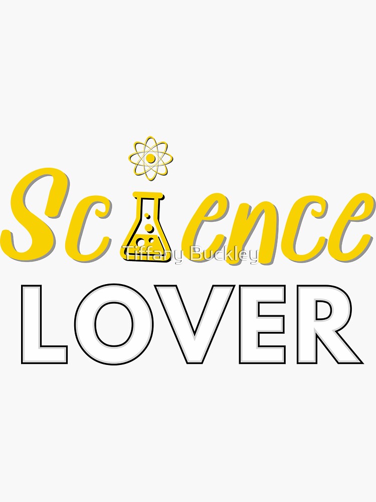 "Science Lover" Sticker by Psalm23Threads | Redbubble
