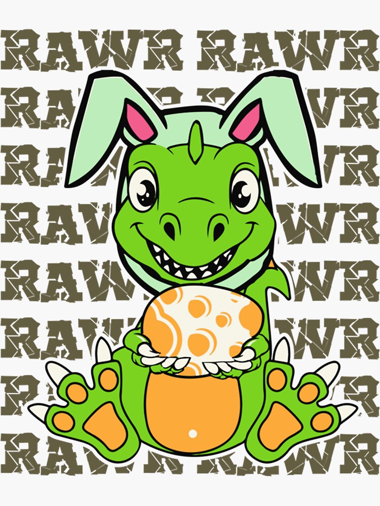 "Easter Bunny Dinosaur T Rex Eggs Hunt Easter Bunny Dinosaur T Rex Eggs ...