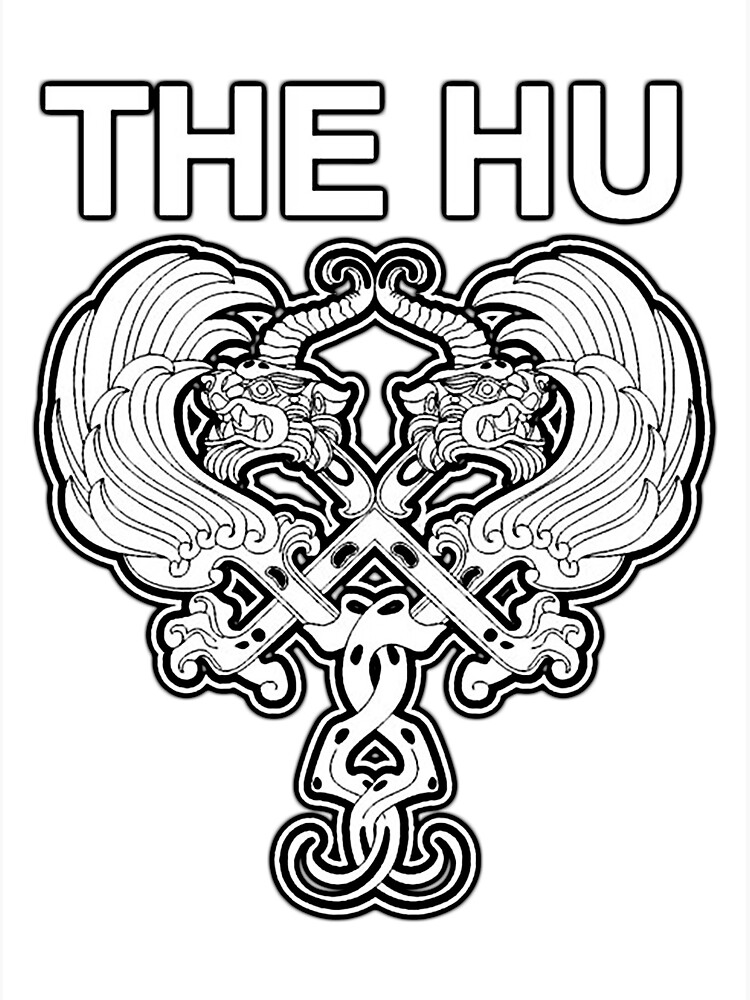 "the hu band original art special tour new 2022" Metal Print for Sale ...