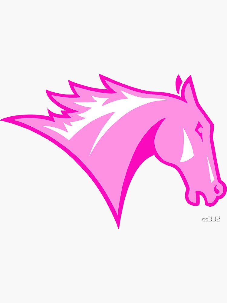 "Colby Sawyer College Pink Logo" Sticker by cs332 | Redbubble