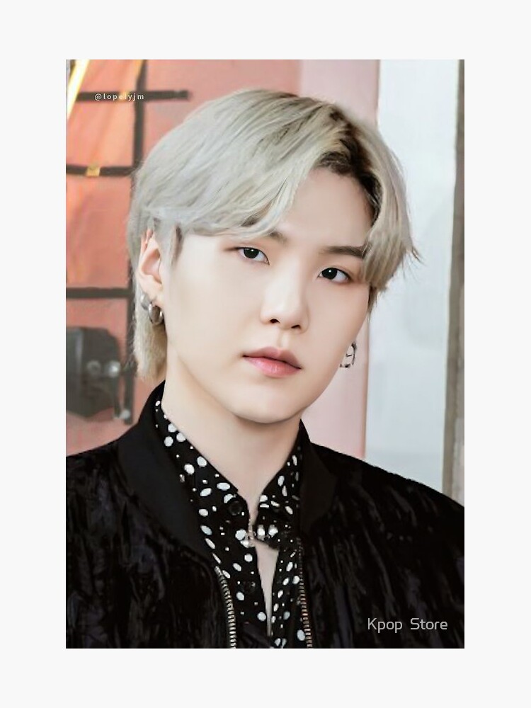 "Min Yoongi Sticker" Sticker by designerrr123 | Redbubble