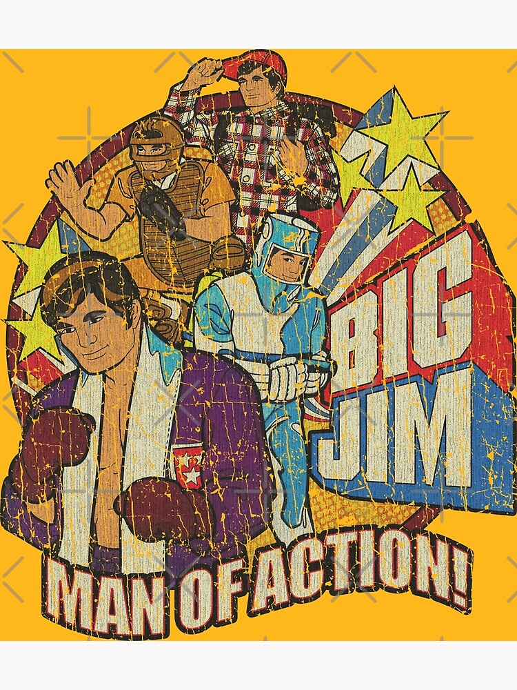 "Big Jim Man of Action 1972" Poster for Sale by AstroZombie6669 | Redbubble