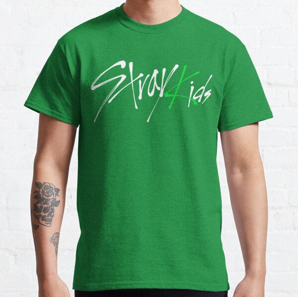 "Stray Kids Oddinary Frankenstein Version Green Logo" Classic T-Shirt ...