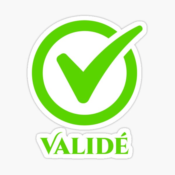 "Valid" Sticker by LASSLASS | Redbubble