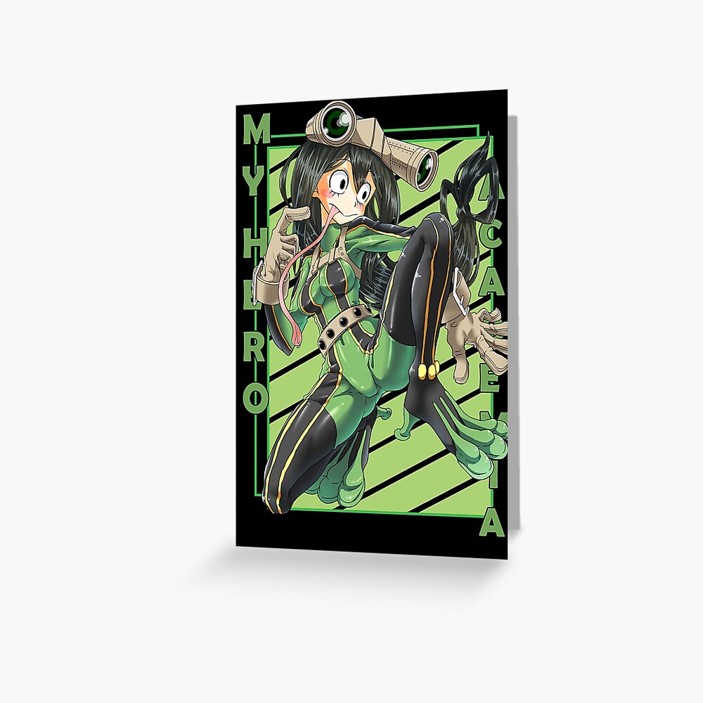 "Tsuyu Asui Froppy My Hero Academia Boku no Hiro Akademia Color Stripe ...