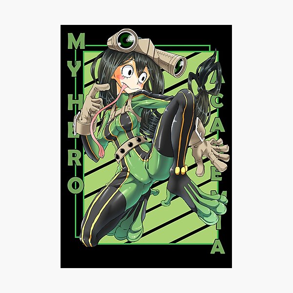 "Tsuyu Asui Froppy My Hero Academia Boku no Hiro Akademia Color Stripe ...