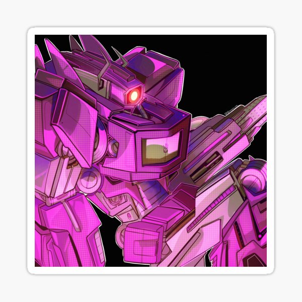"Shockwave" Sticker by iennisita | Redbubble