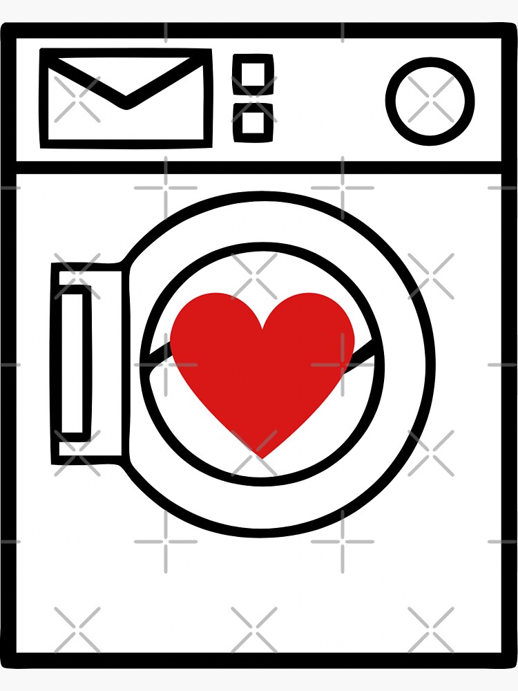 "mitski washing machine heart" Sticker for Sale by ShopMaggieRose ...