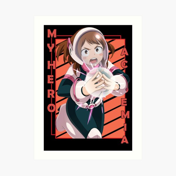 "Ochako Uraraka Uravity My Hero Academia Boku no Hiro Akademia Color ...