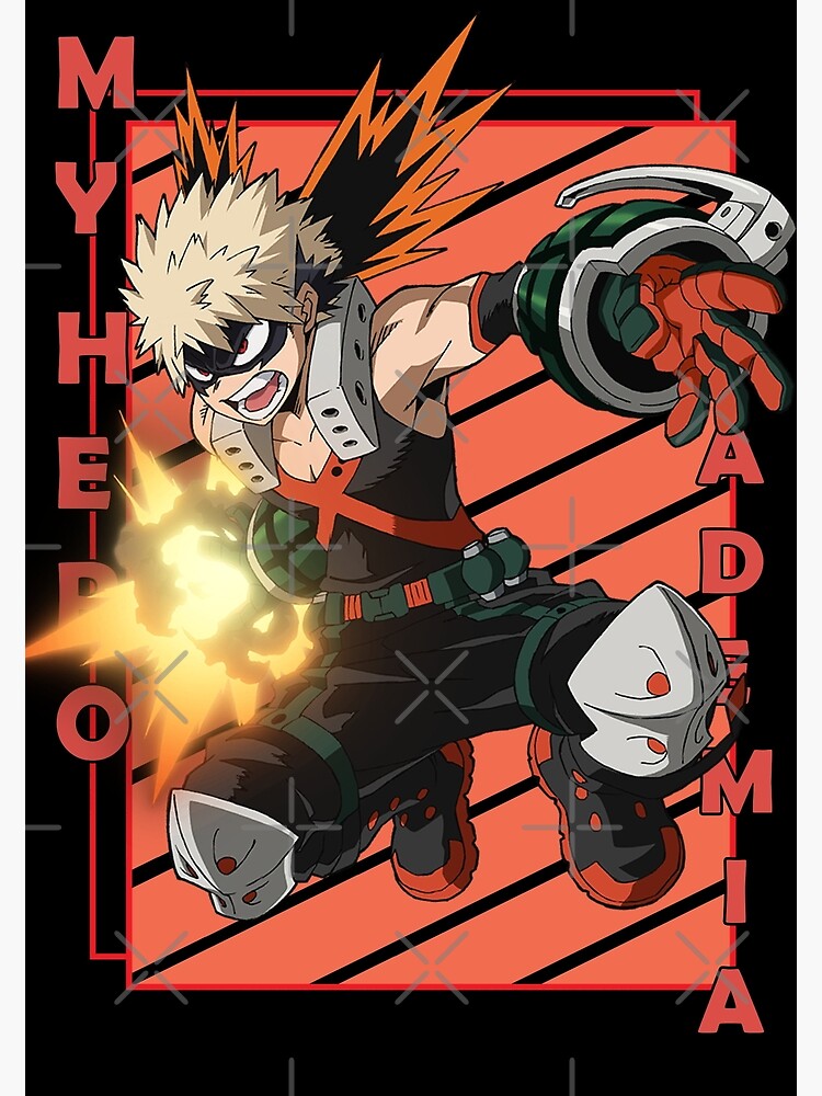 Póster «Katsuki Bakugou Kacchan My Hero Academia Boku no Hiro Akademia ...