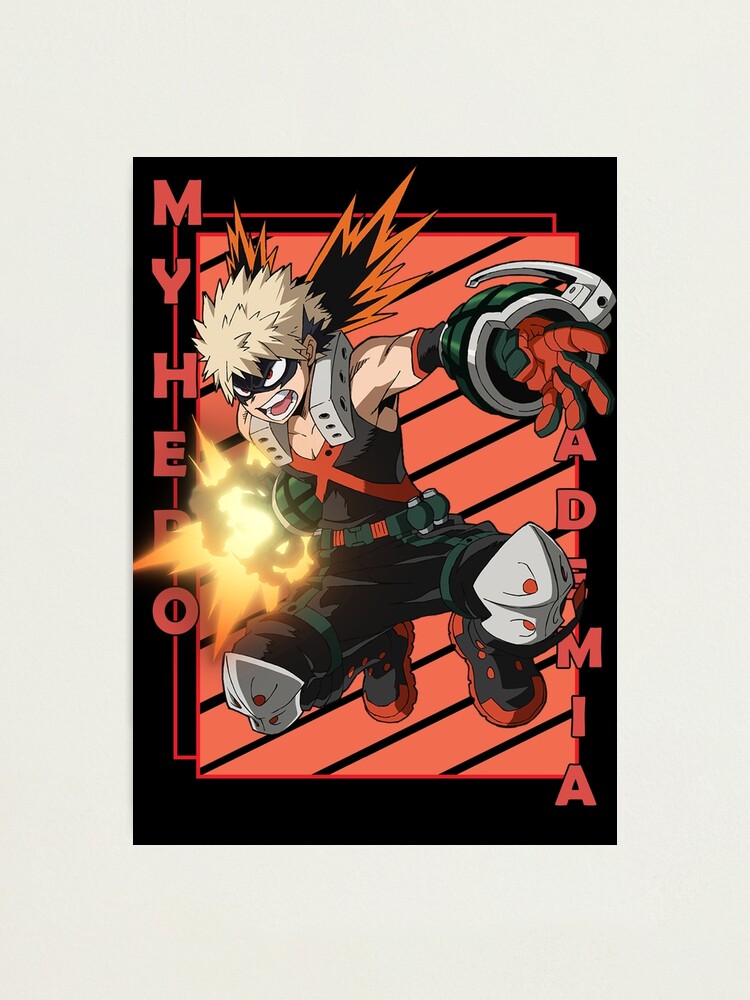"Katsuki Bakugou Kacchan My Hero Academia Boku no Hiro Akademia Color ...