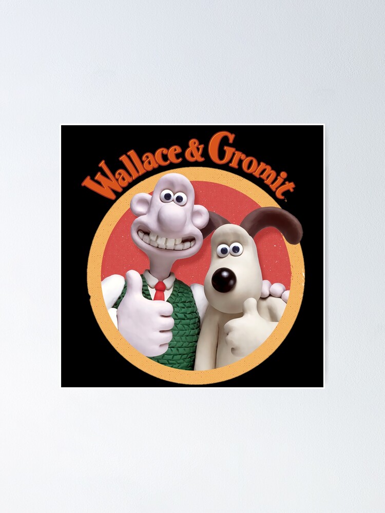 "Copia de wallace and gromit" Poster for Sale by Rokoxo | Redbubble
