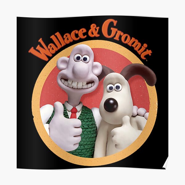 "Copia de wallace and gromit" Poster for Sale by Rokoxo | Redbubble