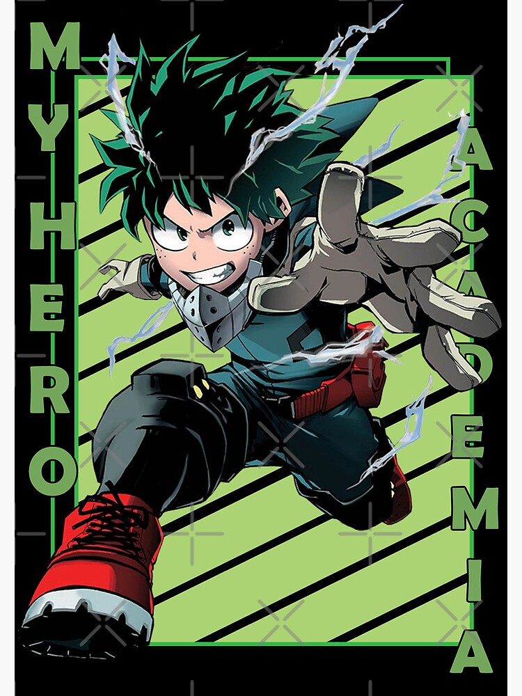 "Izuku Midoriya Deku My Hero Academia Boku no Hiro Akademia Color ...