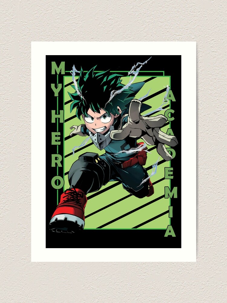 "Izuku Midoriya Deku My Hero Academia Boku no Hiro Akademia Color ...