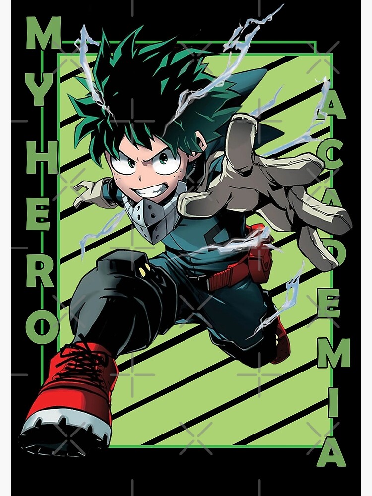"Izuku Midoriya Deku My Hero Academia Boku no Hiro Akademia Color ...