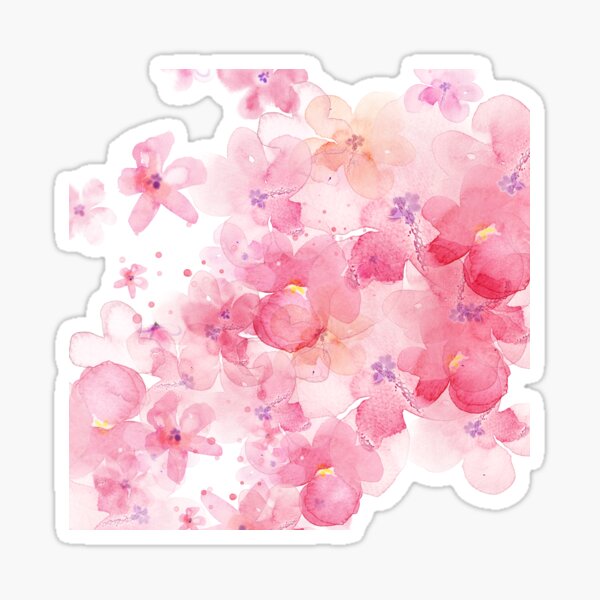 "Pretty in Pink" Sticker by SimplySavvybyKK | Redbubble