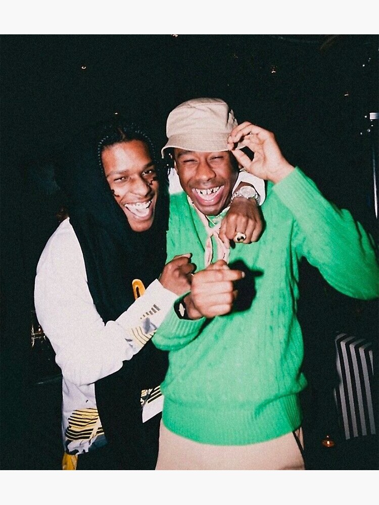 "Asap And Tyler" Sticker by AdamsRichard | Redbubble