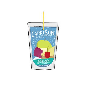 "capri sun" Sticker for Sale by quicksloth | Redbubble