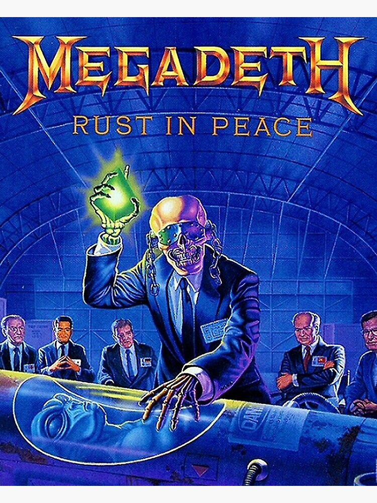 Rust in peace Poster Premium Matte Vertical Poster sold by Gerard Kelly ...
