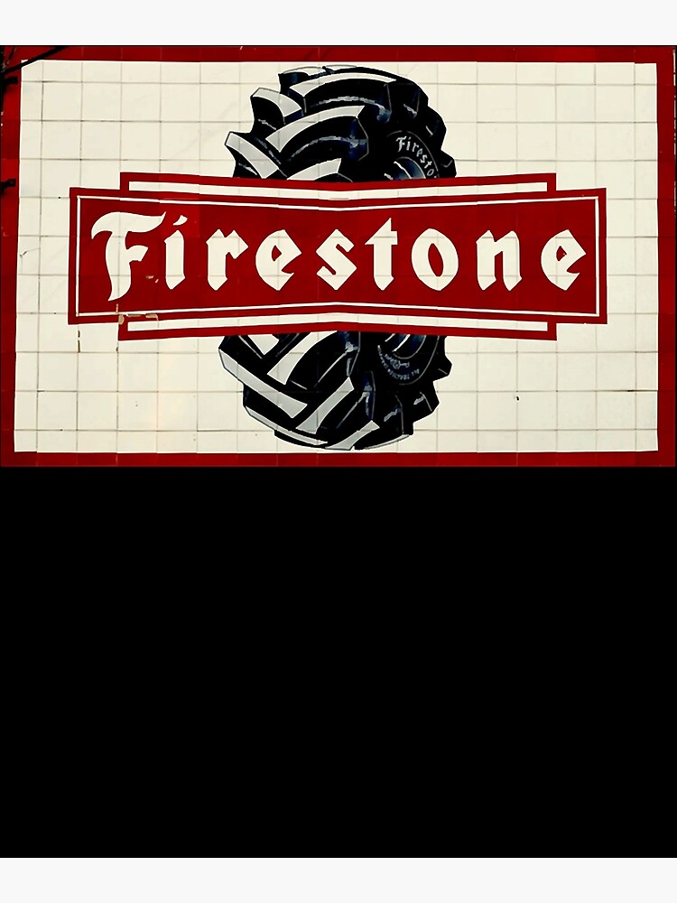 "Firestone tires vintage logo" Poster for Sale by MichaelJones6 | Redbubble