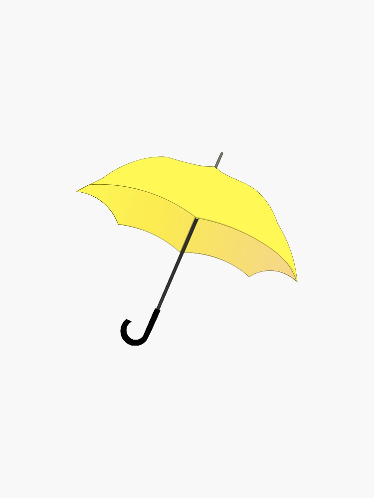 "HIMYM Yellow Umbrella" Sticker for Sale by lindsaykkkk | Redbubble