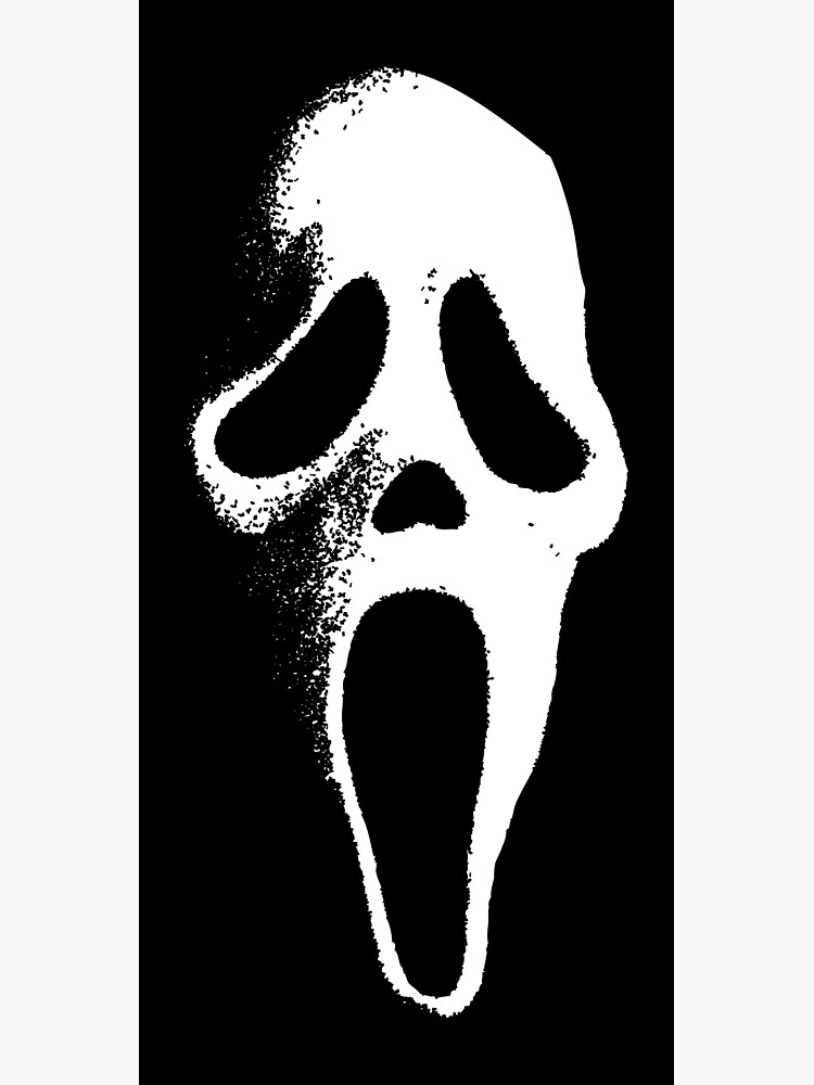 "SCREAM MASK" Sticker for Sale by kevincharles | Redbubble