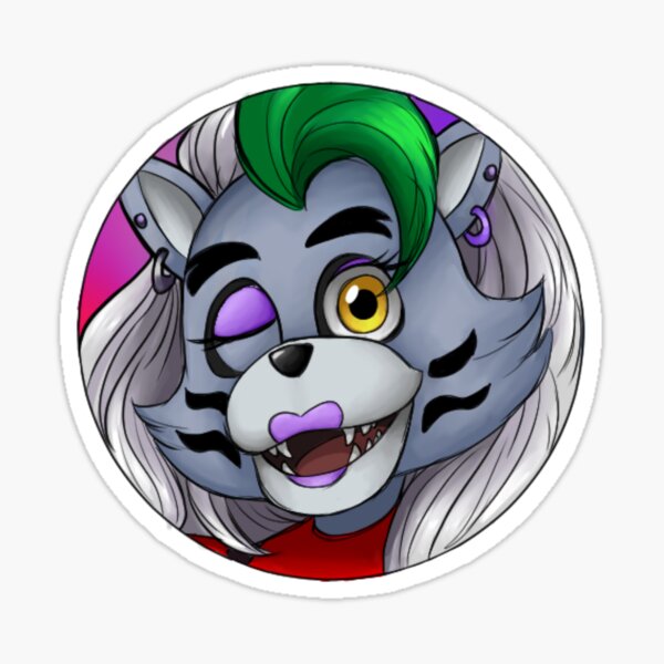 Roxanne Wolf Sticker By Laytons Gal Redbubble