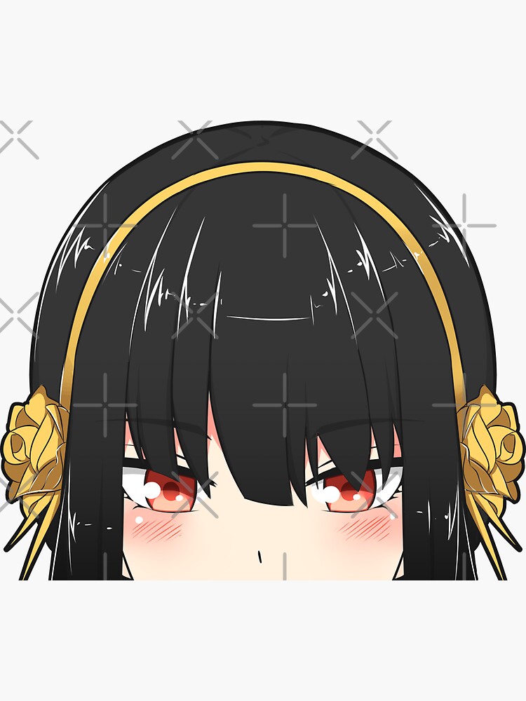 Sticker « Yor Forge Spy x Family Sticker Peeker, Yor Forger, Spy x ...