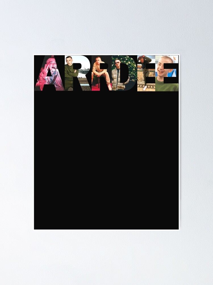 "arrdee rapper t " Poster for Sale by LauroRossetti | Redbubble