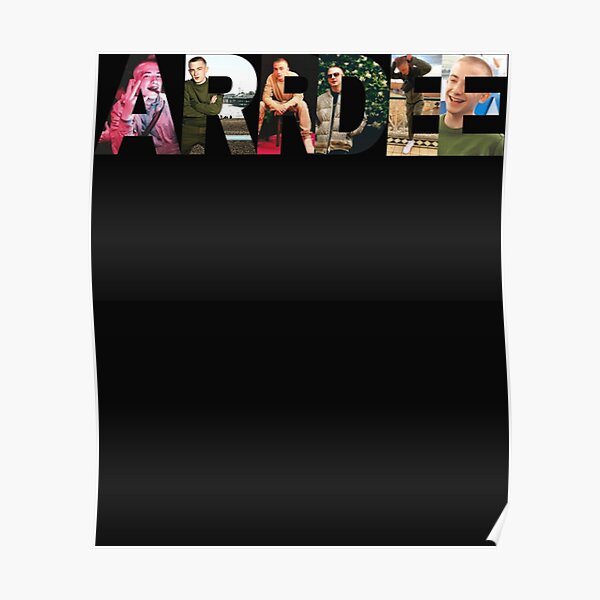 "arrdee rapper t " Poster for Sale by LauroRossetti | Redbubble