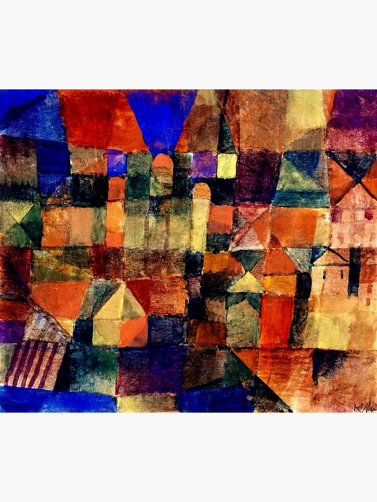 "City with the three domes (1914) Paul Klee" Poster for Sale by ...
