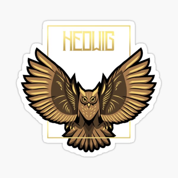 "Hedwig owl " Sticker by Marycardoso | Redbubble