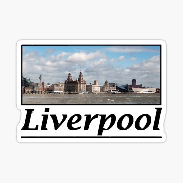 "Liverpool's Iconic Waterfront " Sticker by IanSimps746180 | Redbubble