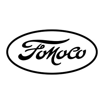 "FoMoCo" Sticker for Sale by spiritofmachine | Redbubble