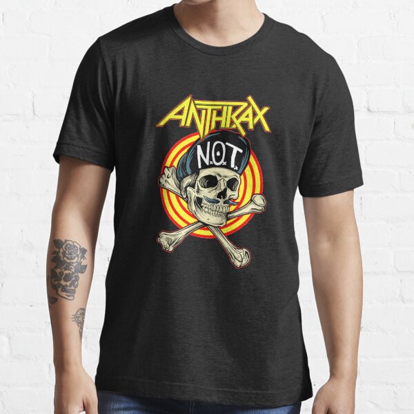 "Anthrax skull Original Logo " T-shirt by danilugoo | Redbubble