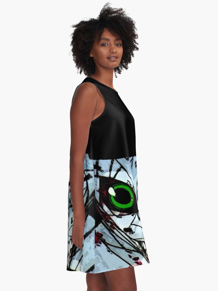 Vestido acampanado «Neon Genesis Evangelion - Bandaged EVA Unit 01» de ...