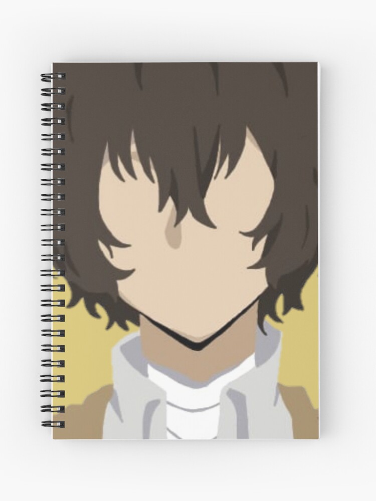 "Dazai osamu bsd minimalistic" Spiral Notebookundefined by akulikestea ...