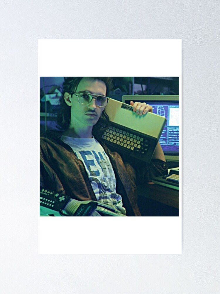 "Retro Hackerman" Poster for Sale by ScottToddy | Redbubble
