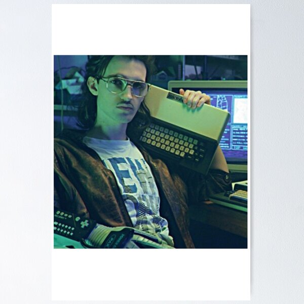 "Retro Hackerman" Poster for Sale by ScottToddy | Redbubble
