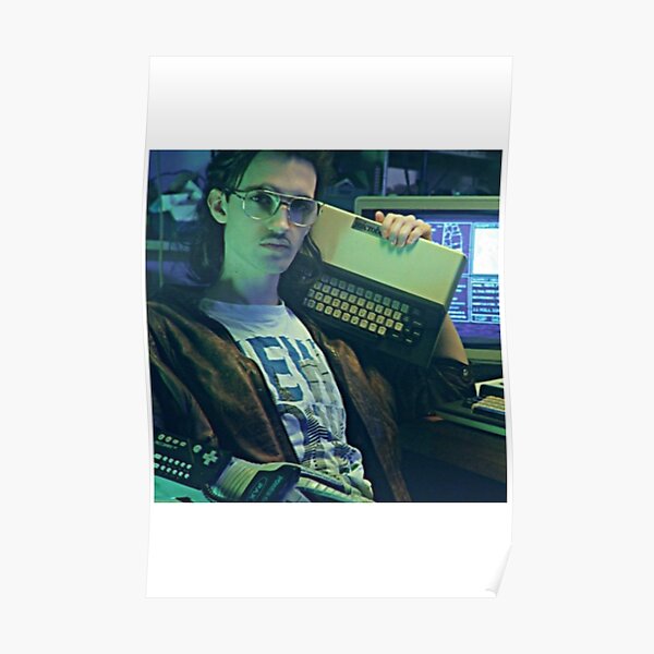 "Retro Hackerman" Poster for Sale by ScottToddy | Redbubble