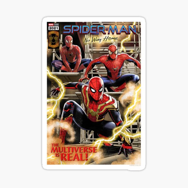 "The Multiverse Is Real Comic" Sticker for Sale by Steven L Allen ...