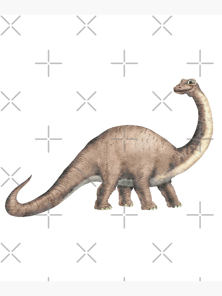 "Dinosaur | Brontosaurus | Prehistoric | Paleontology | Dino Design ...