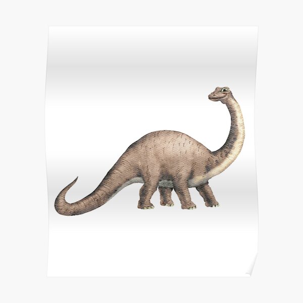 "Dinosaur | Brontosaurus | Prehistoric | Paleontology | Dino Design ...